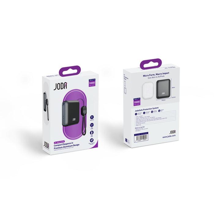 Metix 10 10000mAh 22.5W Power Bank with USB-C Cable
